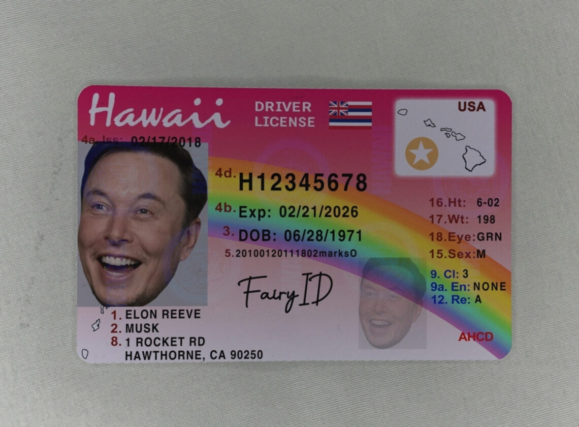 Get a Premium Hawaii Fake ID – Unmatched Quality & Fast Delivery