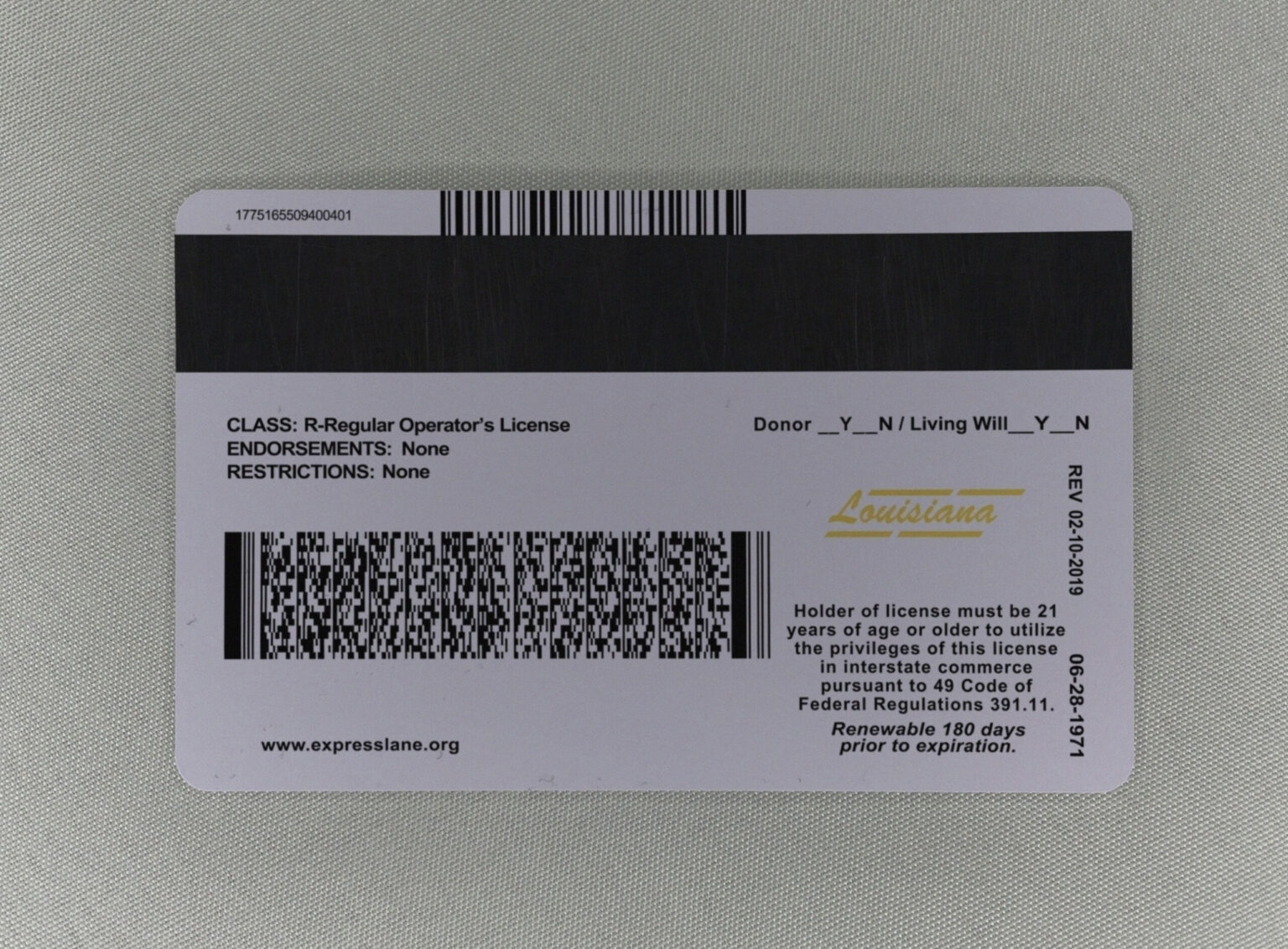 Get Your Authentic Louisiana Fake ID - Premium Quality & Fast Delivery!