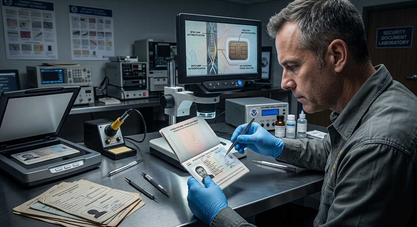 Counterfeiting Technologies for Refugee Travel Documents: From Simple ...